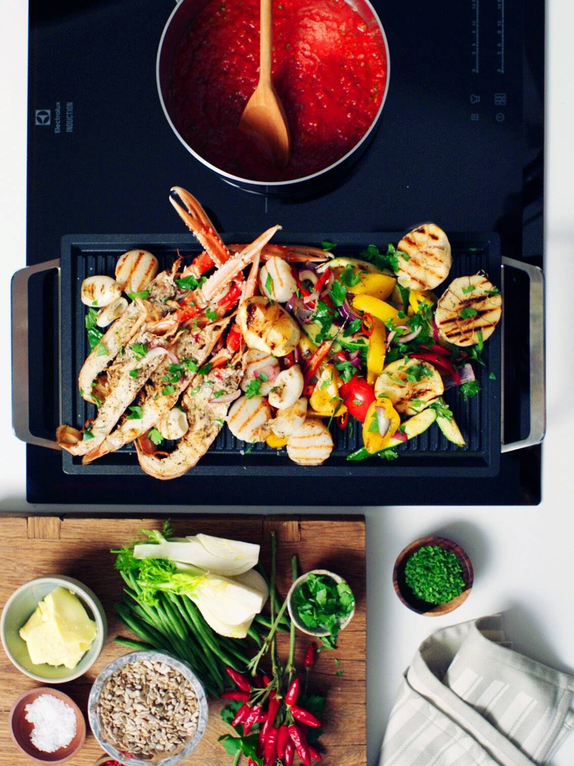 Seafood A La Plancha | Electrolux